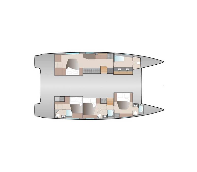 Yacht Charter Katamaran Fountaine Pajot Aura 51 i Spanien